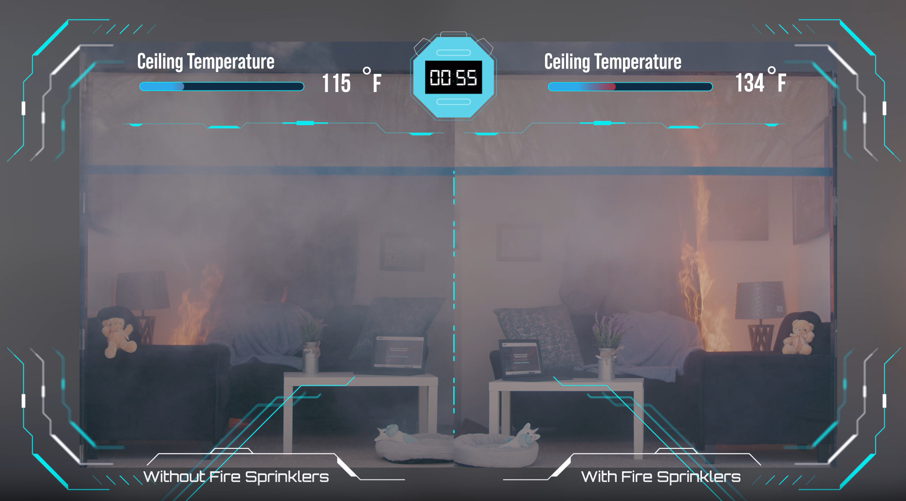 Side by Side Burn | Xplorlabs